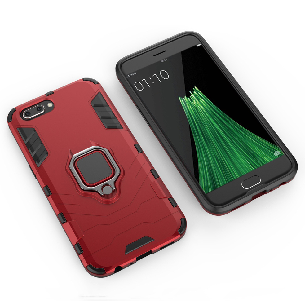 Slim Armour Tough Shockproof Case for Oppo R11 (Red)